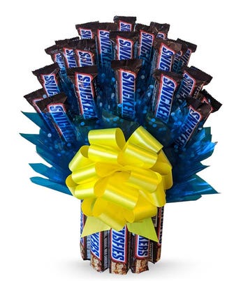 Large Snickers Candy Bouquet at From You Flowers