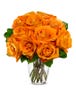 Two Dozen Orange Roses at From You Flowers
