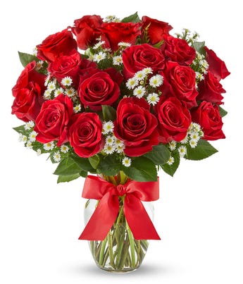 Luxury Red Roses - 18 Roses at From You Flowers