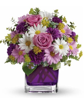 Color Me Purple Bouquet at From You Flowers