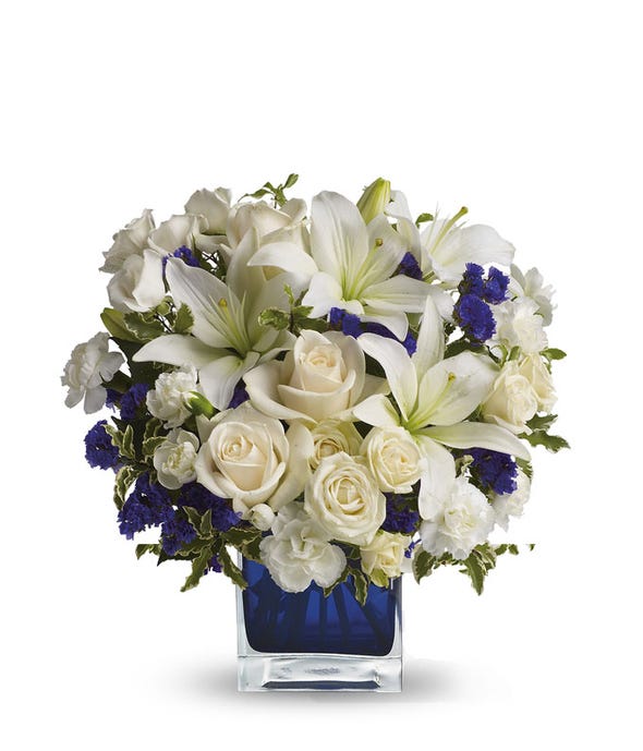 Clear Blue Skies Bouquet at From You Flowers