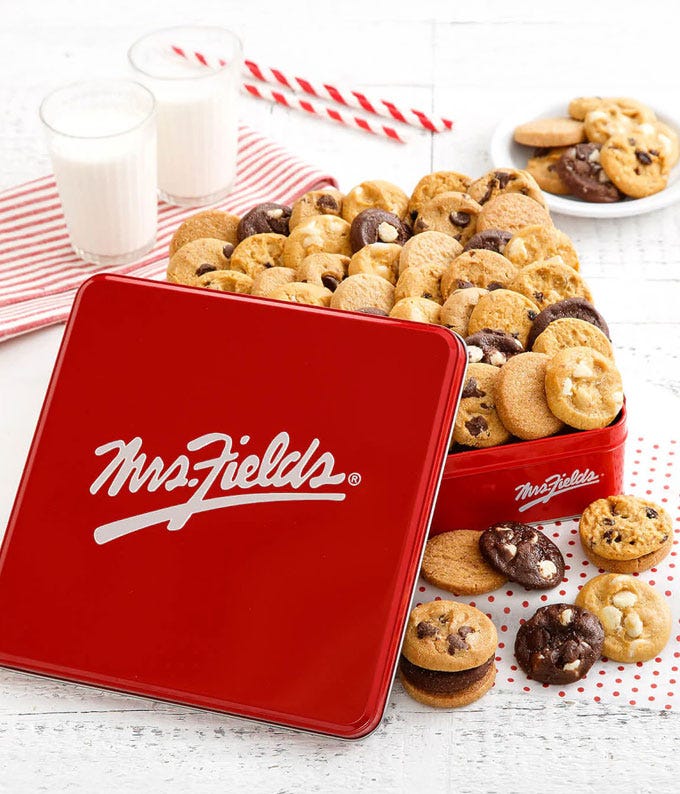 Mini Cookies Gift Tin - 48 Piece at From You Flowers
