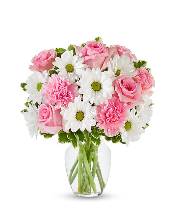 Pastel Daisy & Rose Delight at From You Flowers