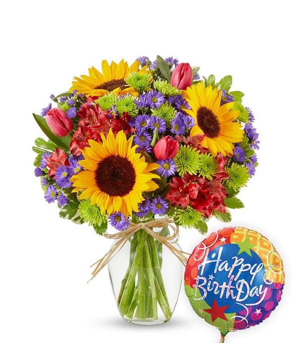Happy Birthday Sunflower Garden at From You Flowers