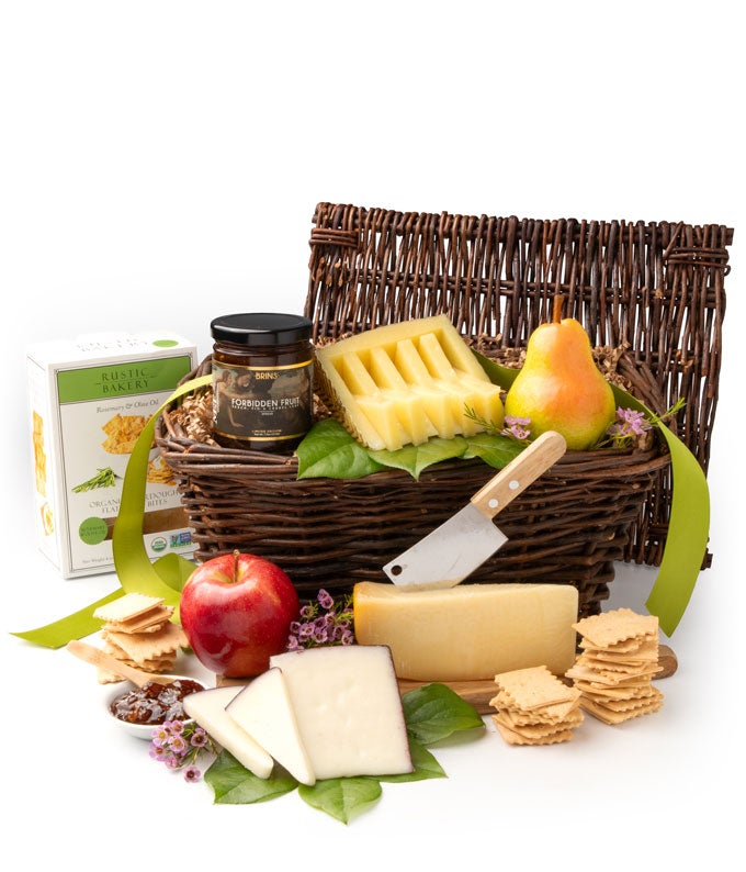 Farmhouse Cheese Gift Basket at From You Flowers