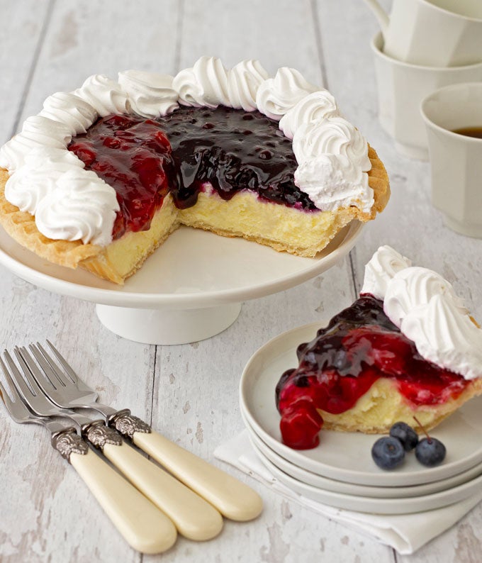Very Berry Cheesecake Pie at From You Flowers