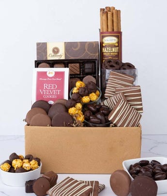 Gourmet Chocolate Indulgence Gift Box at From You Flowers