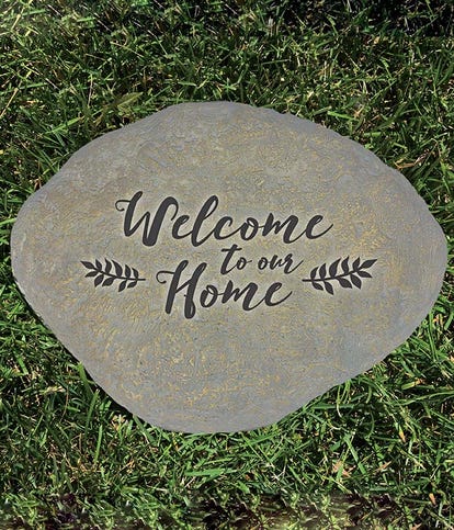 Welcome Home Garden Stone at From You Flowers