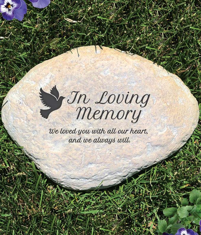 In Loving Memory Garden Stone at From You Flowers