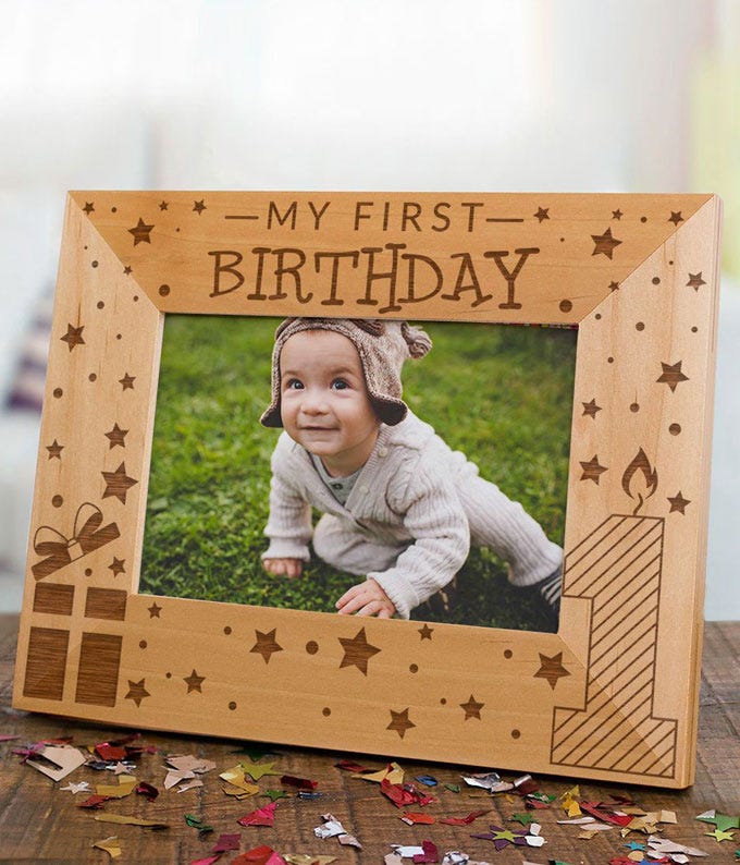 My 1st Birthday Picture Frame at From You Flowers