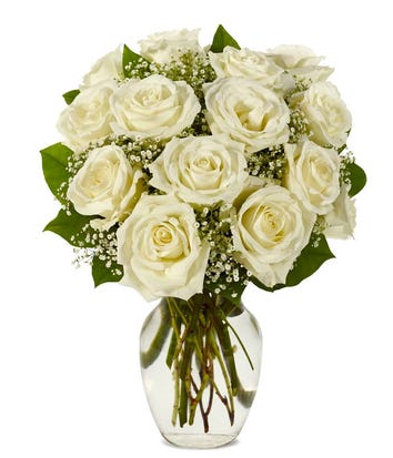 White Roses | Cheap Roses for Delivery | FromYouFlowers