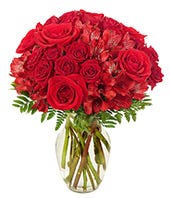 Grand Red Roses Bouquet at From You Flowers
