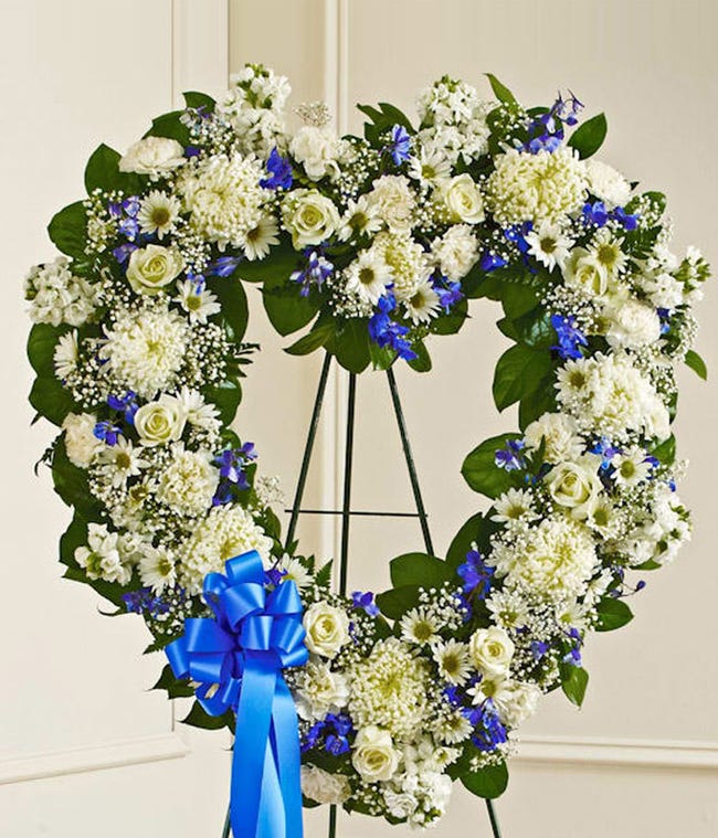 Funeral Hearts | Funeral Flower Hearts | FromYouFlowers