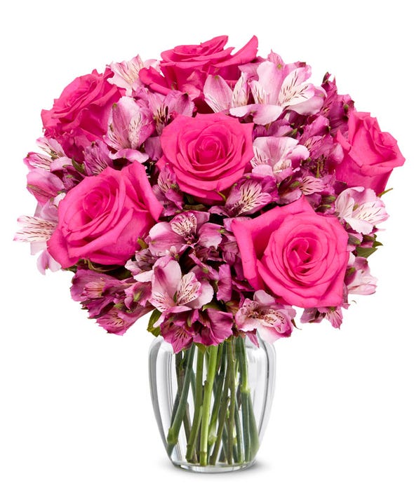 Pink Roses | Pink Rose Bouquet | FromYouFlowers